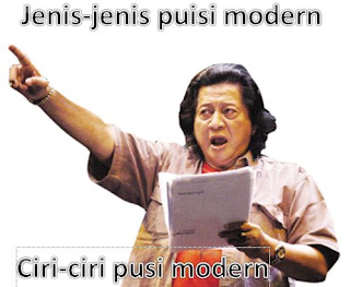 Jenis-Jenis Puisi Baru atau Modern dan Ciri-Cirinya - Guru Bahasa Indonesia