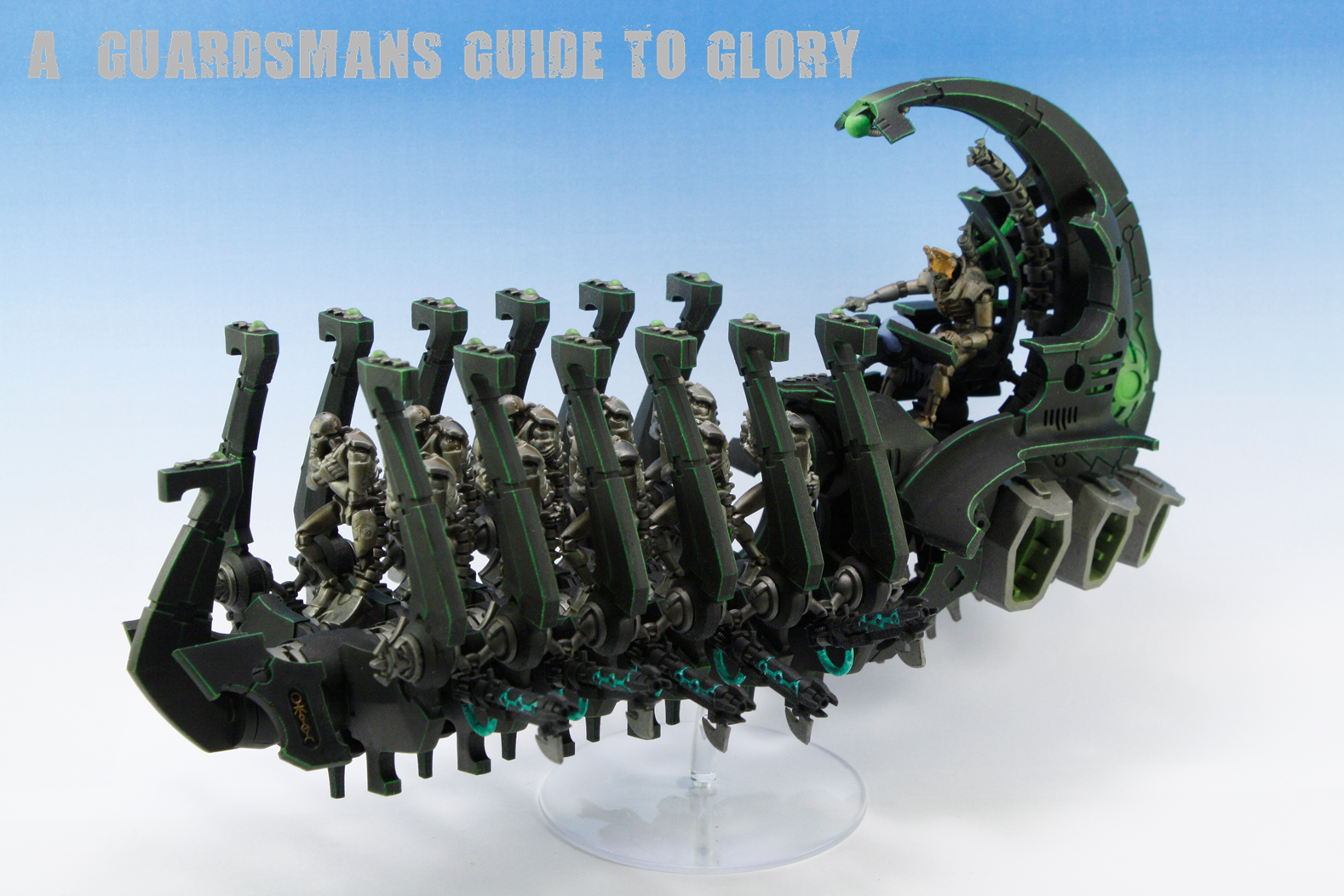 A Guardsman's Guide to Glory: Necron Ghost Ark and Apoc' Terrain