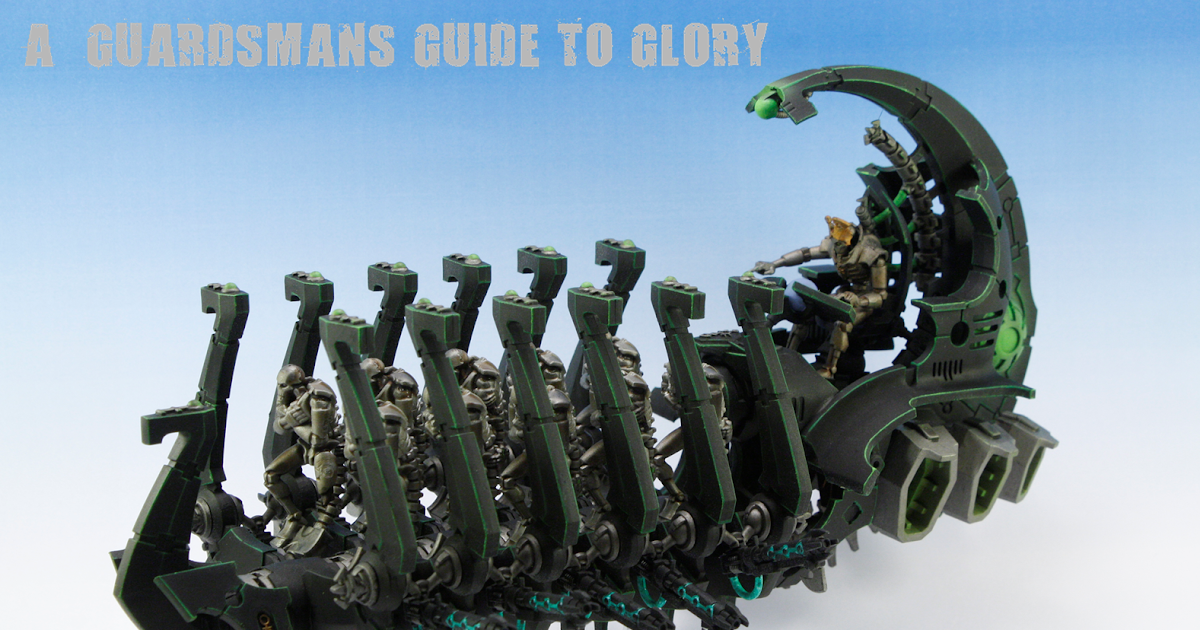 A Guardsman's Guide to Glory: Necron Ghost Ark and Apoc' Terrain