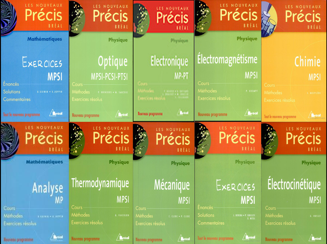 Pack Précis PDF MP PC PSI PT - prepa day