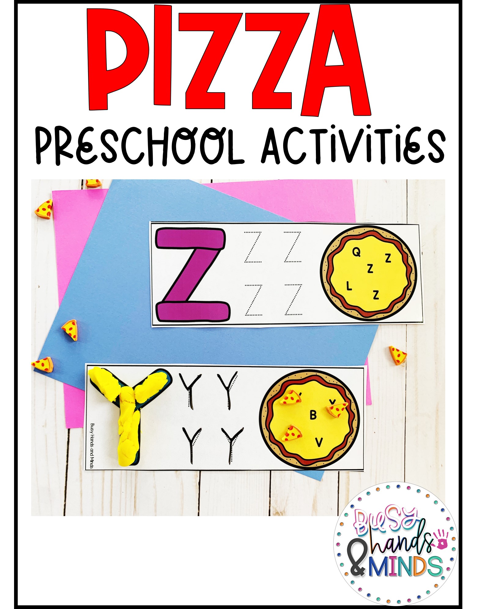 Secret Pizza Party Preschool Book Companion | Busy Hands and Minds