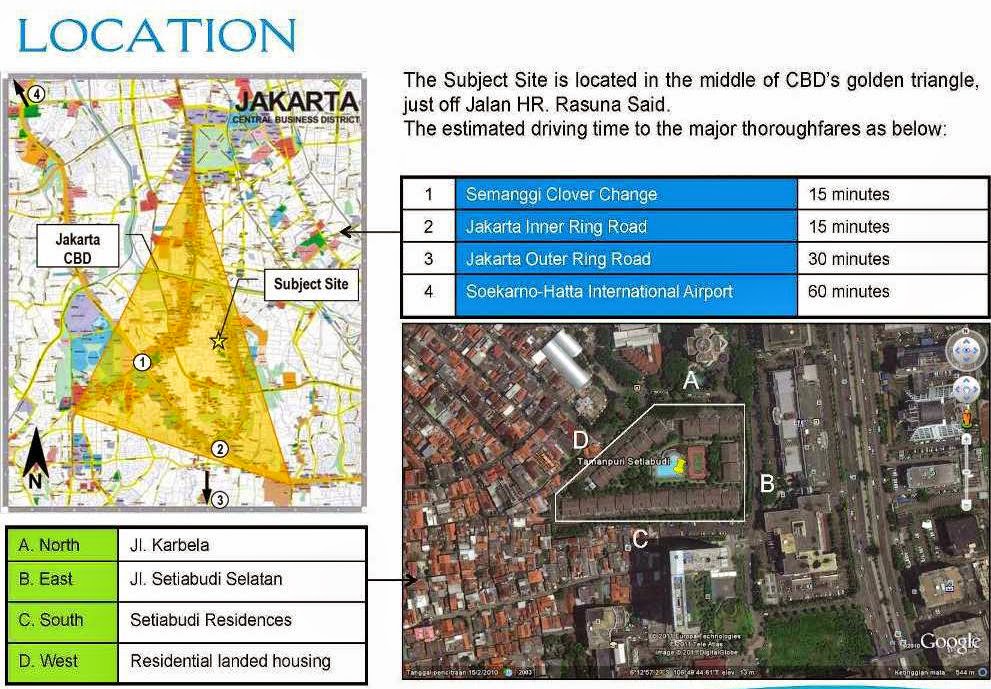 Location ~ Apartemen Setiabudi Residence Jakarta