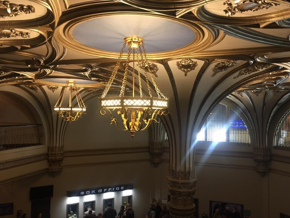 San Francisco Theatres: The Golden Gate Theatre - interior