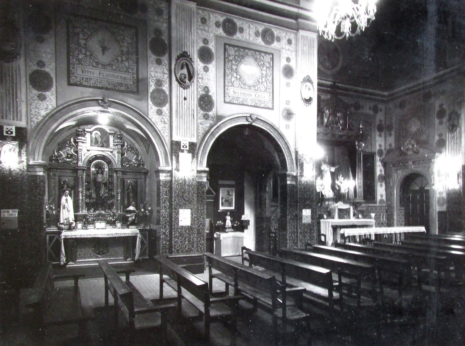 Centro de Estudios Borjanos: Imágenes de la antigua iglesia del Carmen de Zaragoza