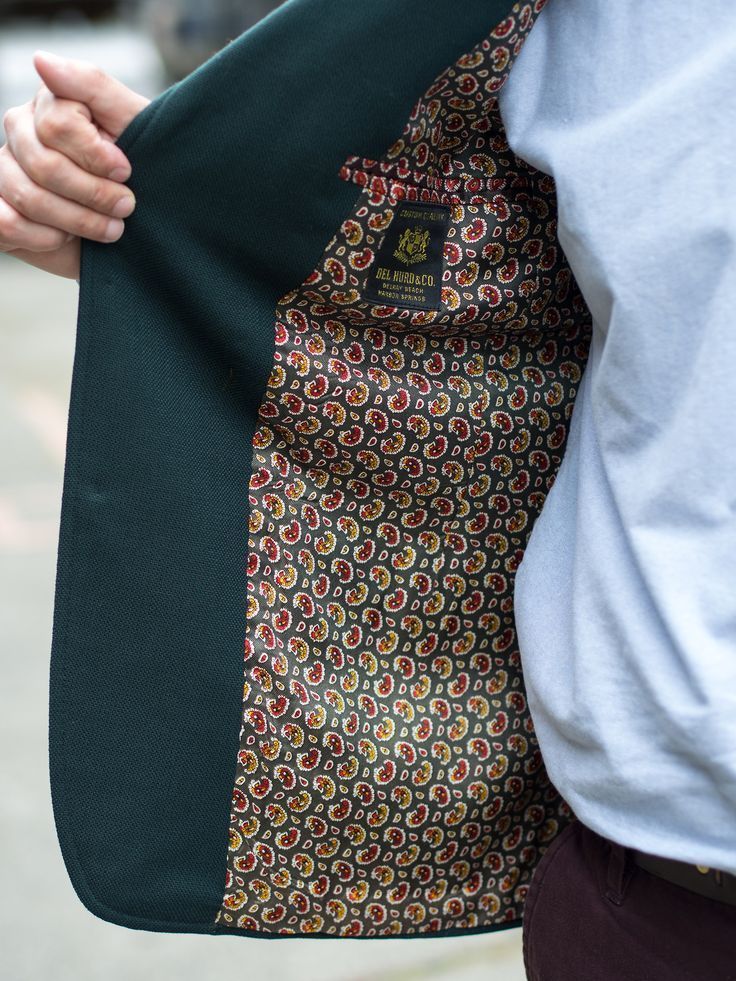 Clase, elegancia y distinción: EL FORRO DE LAS CHAQUETAS (I ...