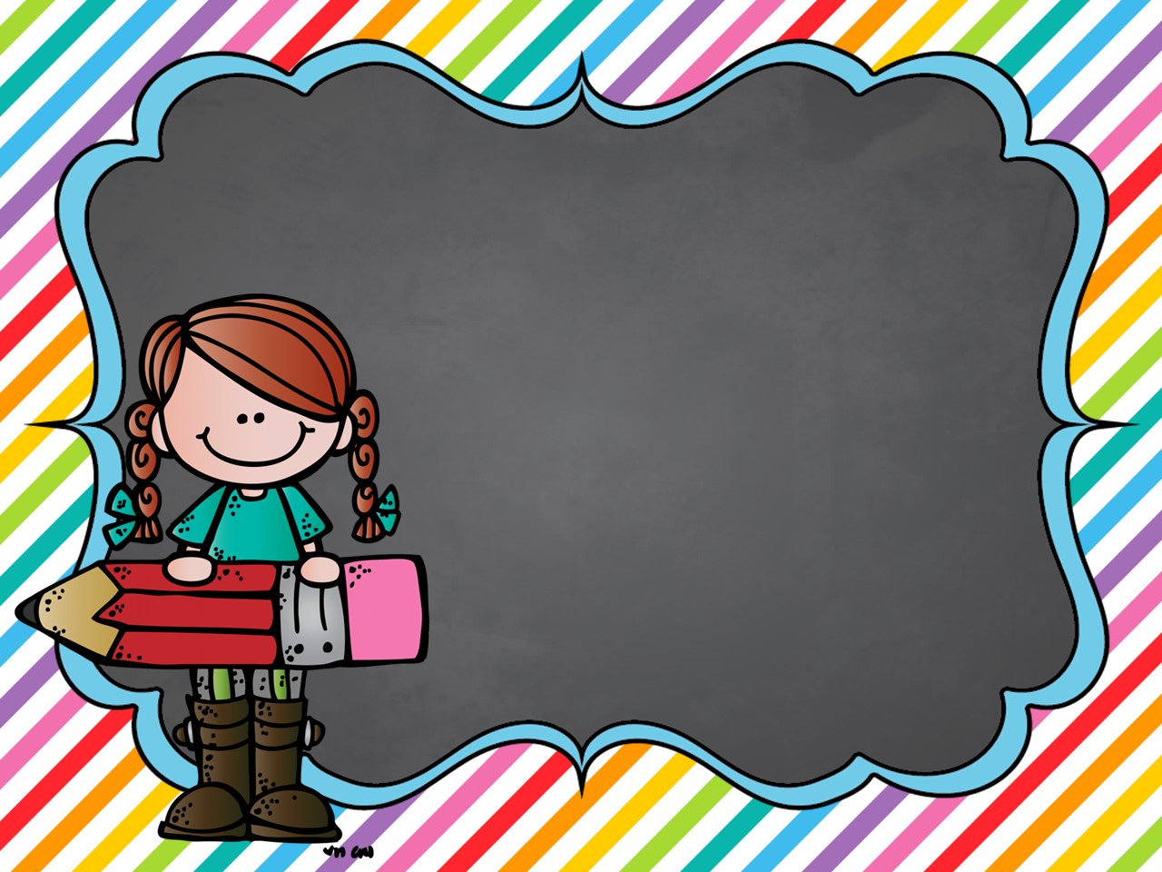 the BRAINY BUNCH: Editable chalk boards