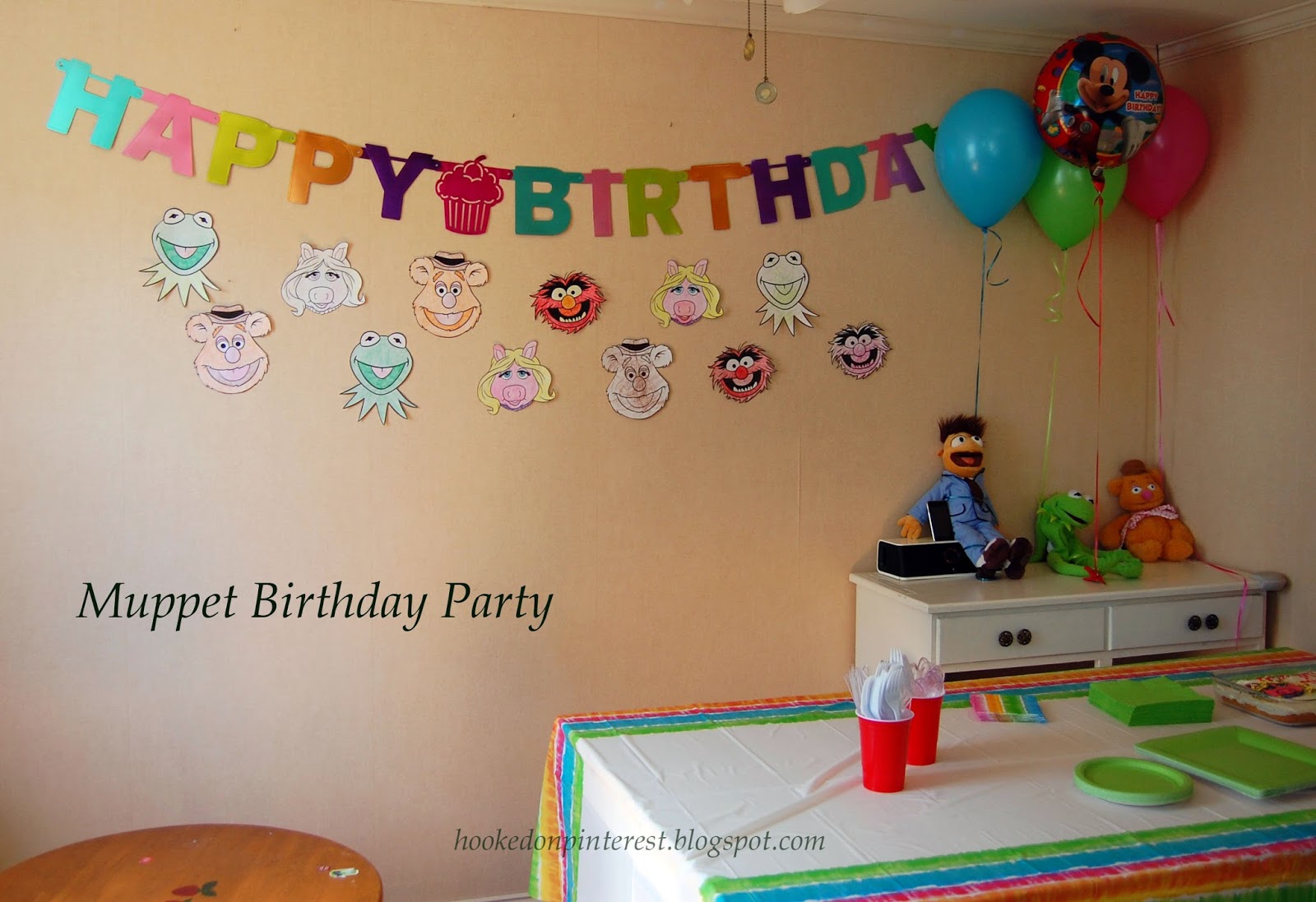 Hooked on Pinterest: Muppet Themed Birthday Party