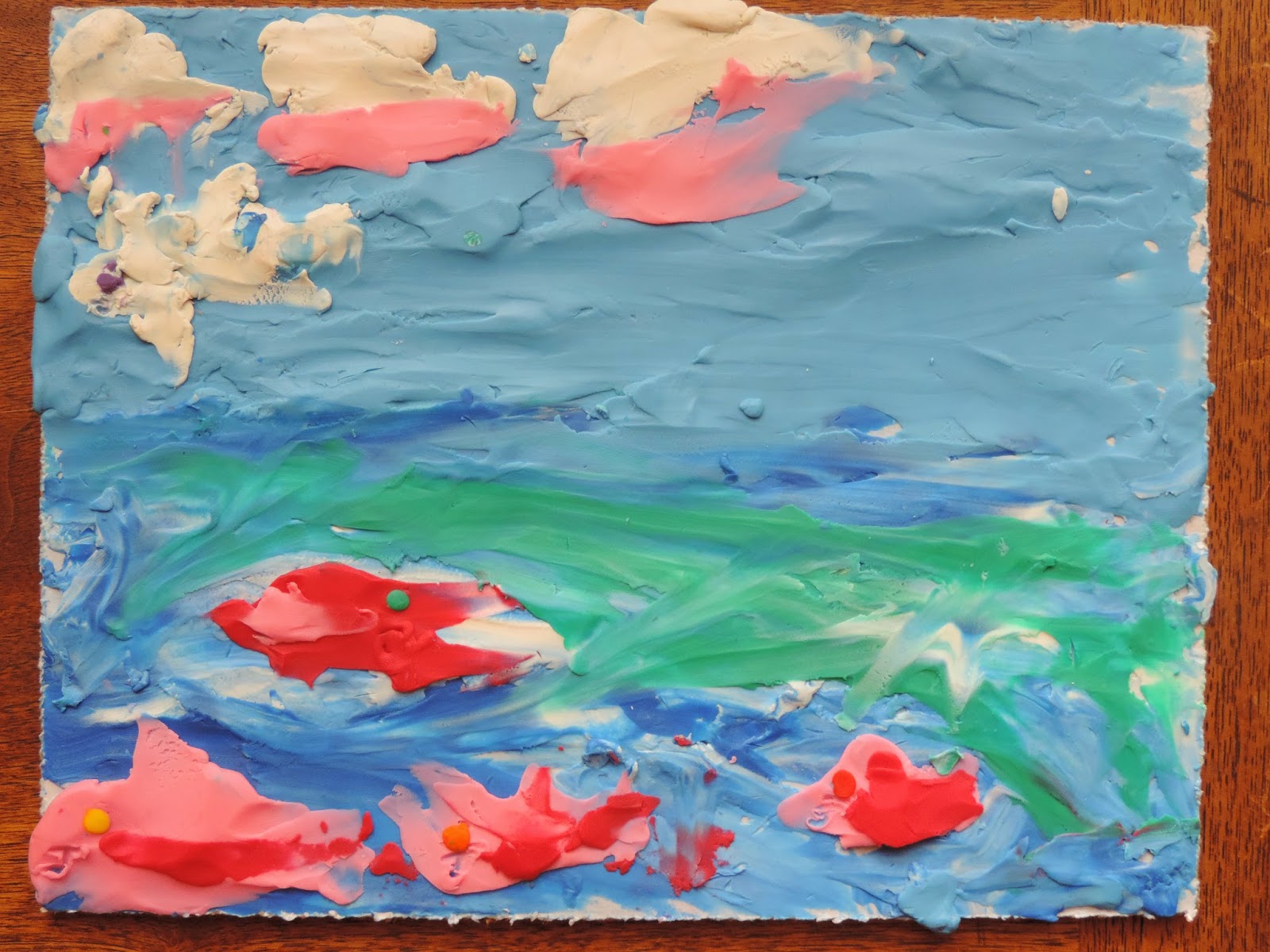 Olivet School: Plasticine Art