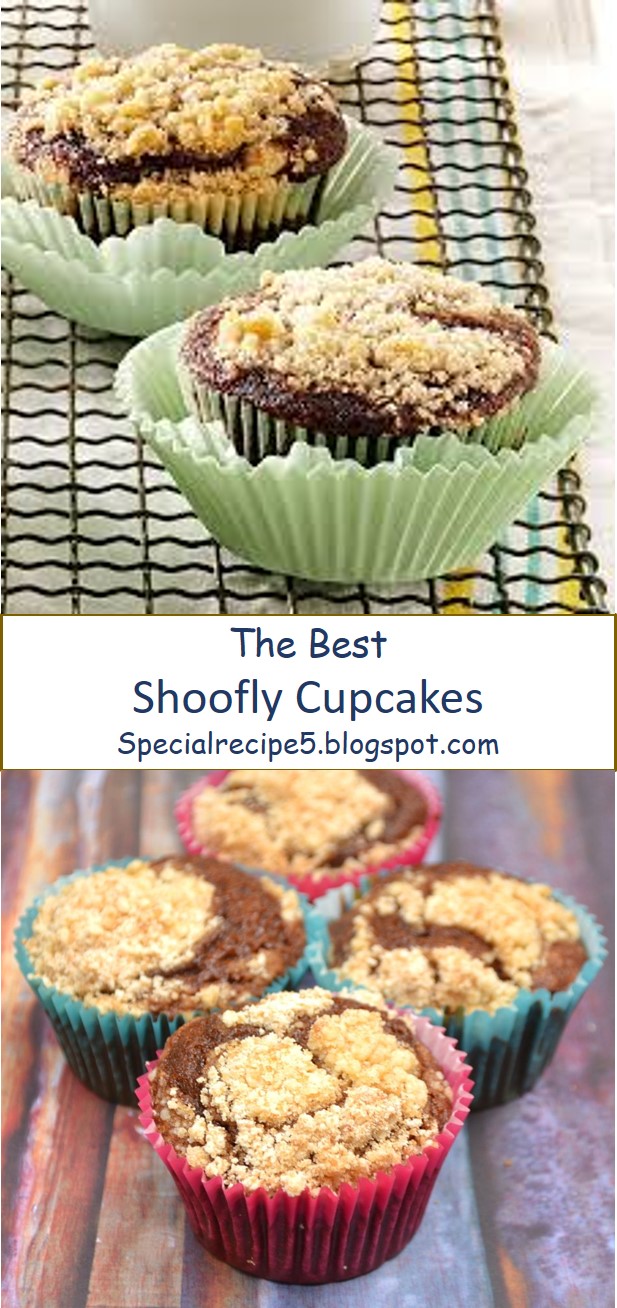My BEST #Recipes >> Shoofly Cupcakes
