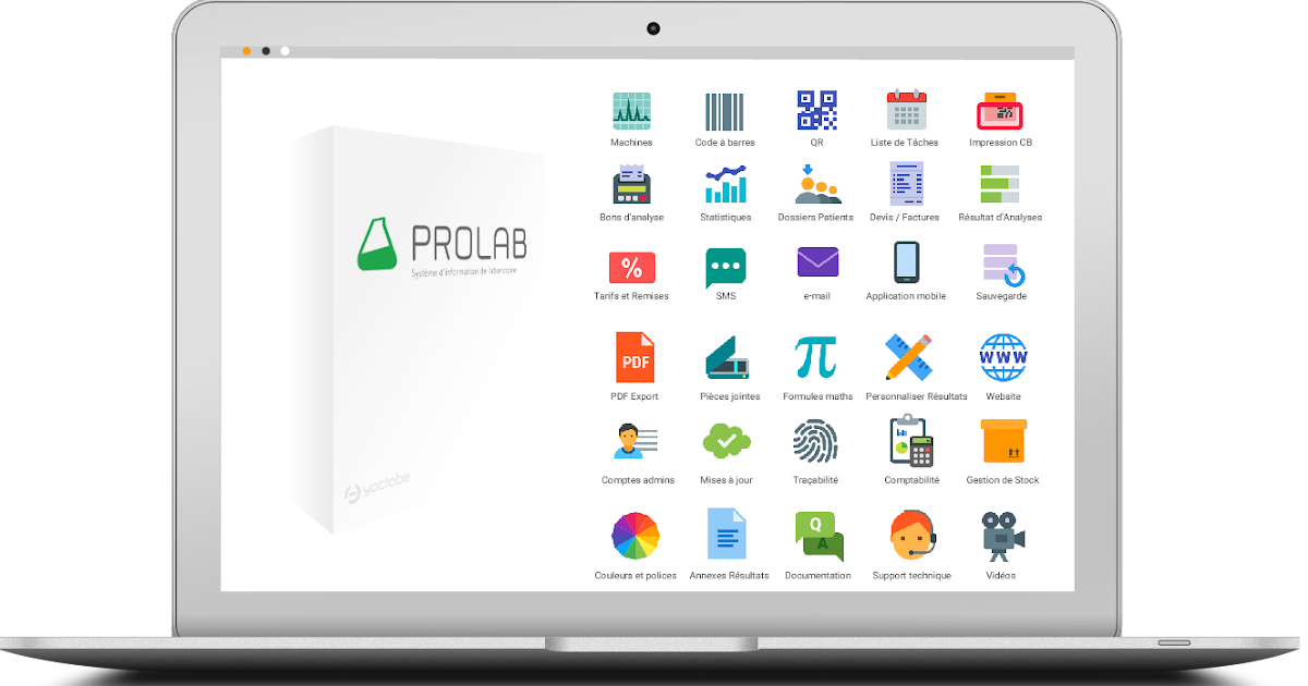 Prolab LIS: Gestion de laboratoire d'analyses médicales - Prolab LIS par Yoctobe GmbH