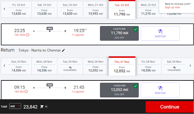 Cheap ticket to Japan-23 to 38k return - The Airline Blog