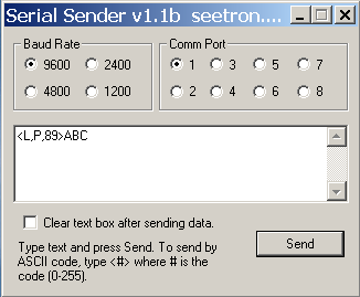 Seetron Tech: Introduction to Serial Sender
