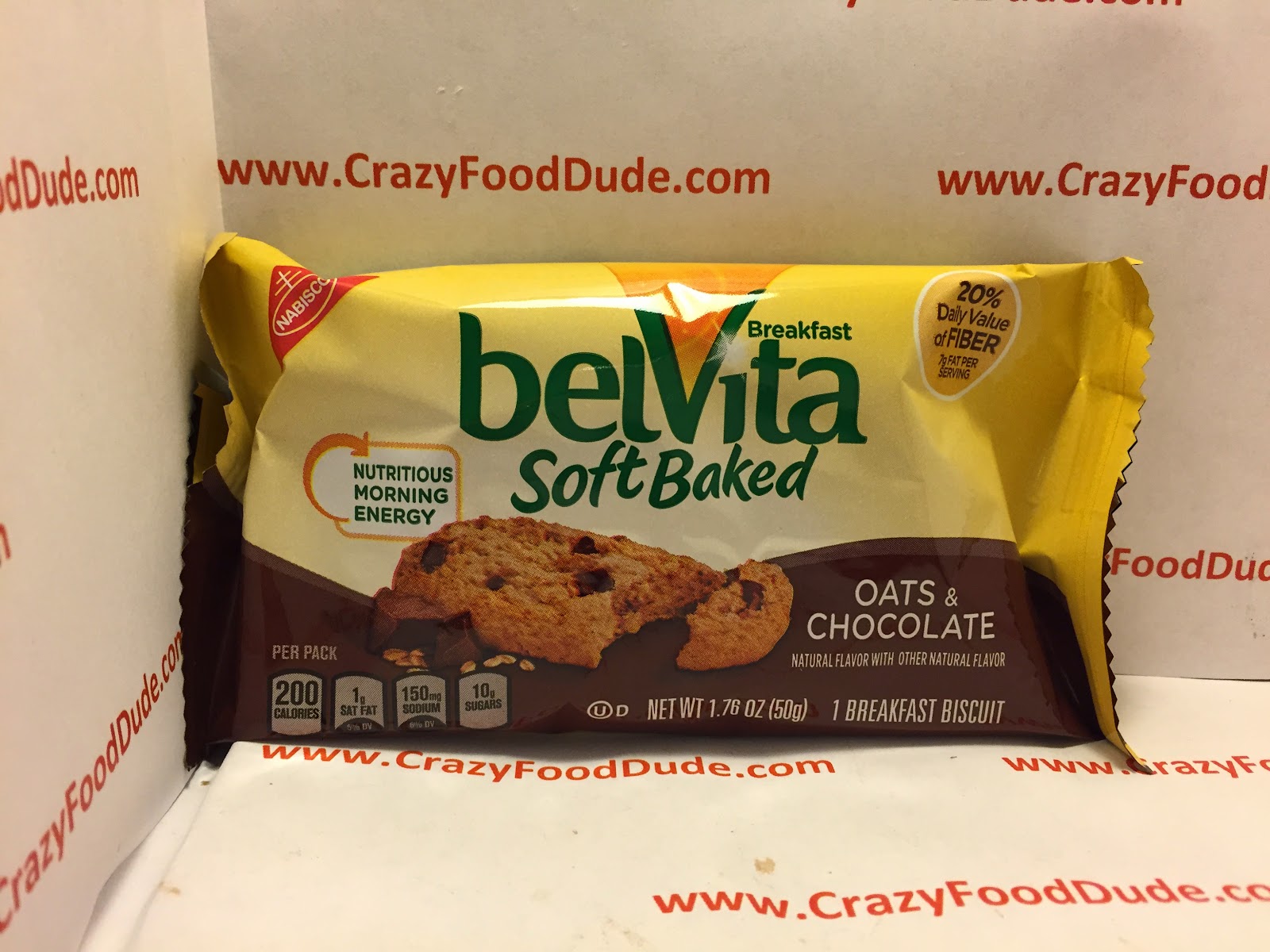 Crazy Food Dude: Review: belVita Soft Baked Oats & Chocolate Breakfast ...