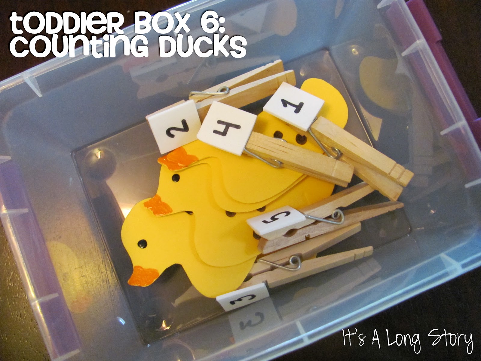 It's a Long Story: Toddler Box 6: Counting Ducks