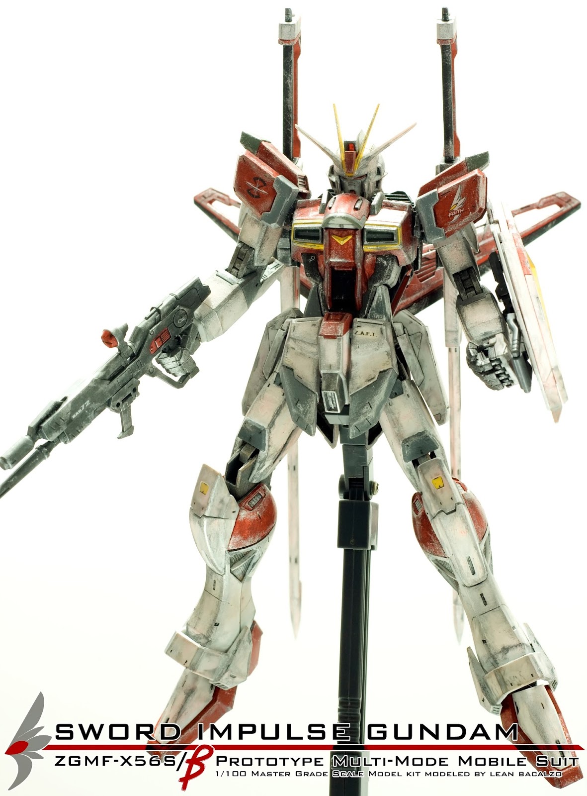 Painted Build: MG 1/100 Sword Impulse Gundam