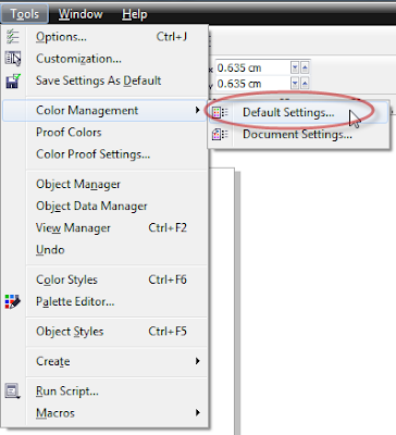 Cara Settings Default Color Management menjadi RGB