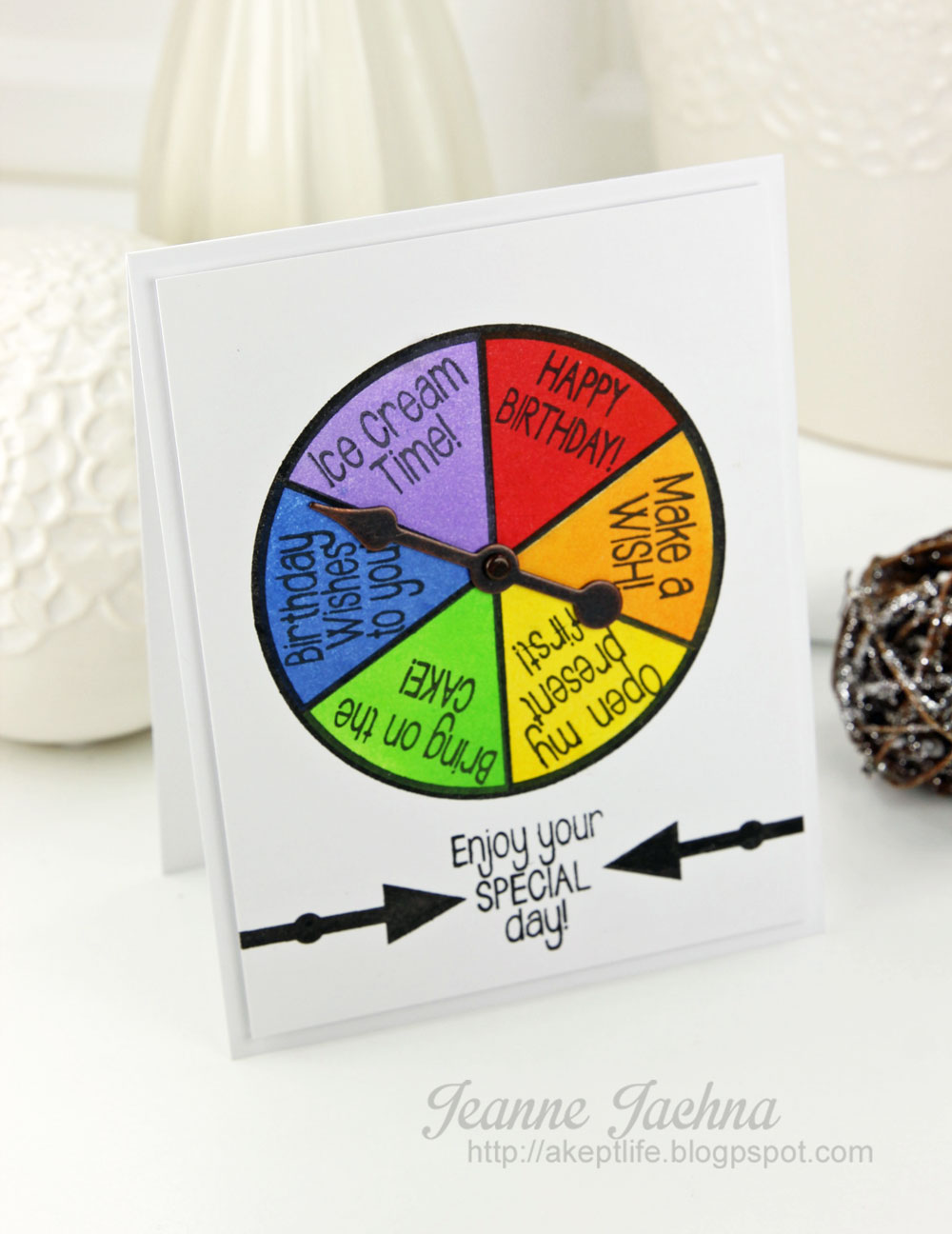 A Kept Life: CASology SPIN - Birthday Wishes