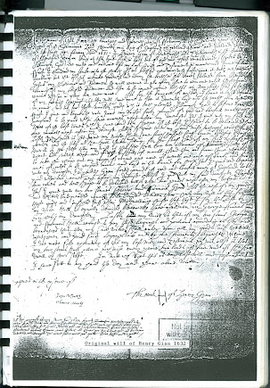 Ginn family of Hertfordshire: Henry Ginn of Datchworth d.1632