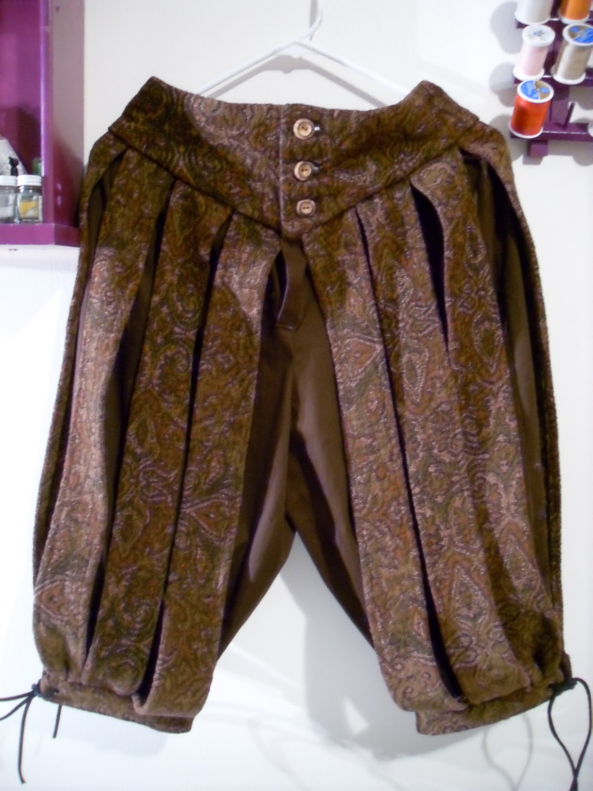 Felicia Bleu Rose: Slashed Breeches and Doublet for Vinny of "The ...