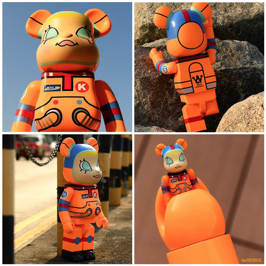 1000% SPACE MOLLY BEARBRICK by Kennyswork x MILK for March 20/2020 ...