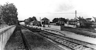 Tour Scotland: Old Photograph Udny Station Scotland