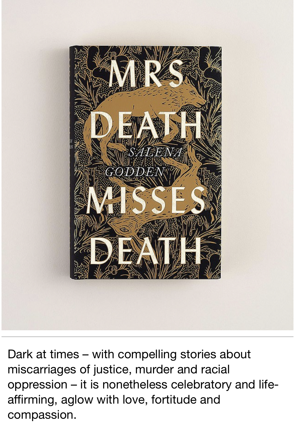 Waiting for Godden: Mrs Death Misses Death optioned by Idris Elba and ...