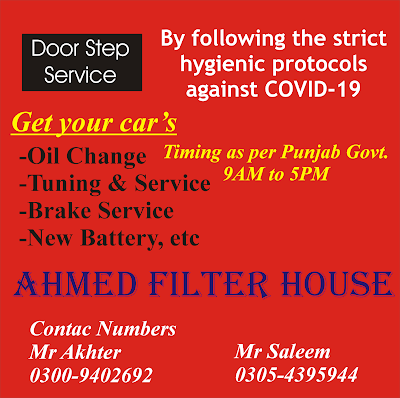 Door Step Service in Lahore City