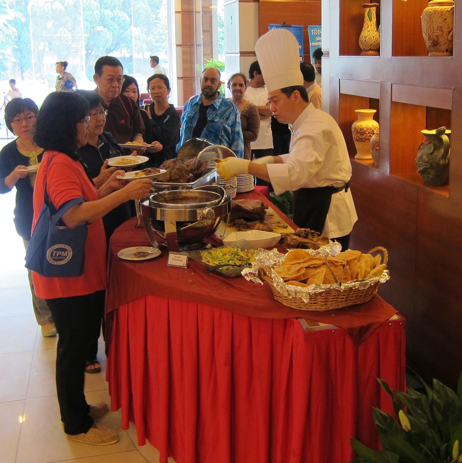 Nasi Beriani Buffet @ Café Downtown, Hotel Tropical Inn in Johor Bahru ...