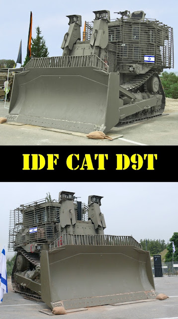 Caterpillar D9 Series Armored Bulldozers: Cat D9L, D9N, D9R, D9T