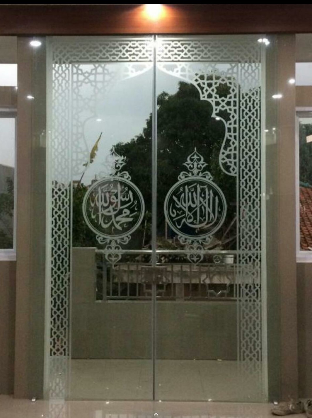 Kaca Inlay Jakarta - Kaca Patri Jakarta - Sinar Griya: 5. MASJID