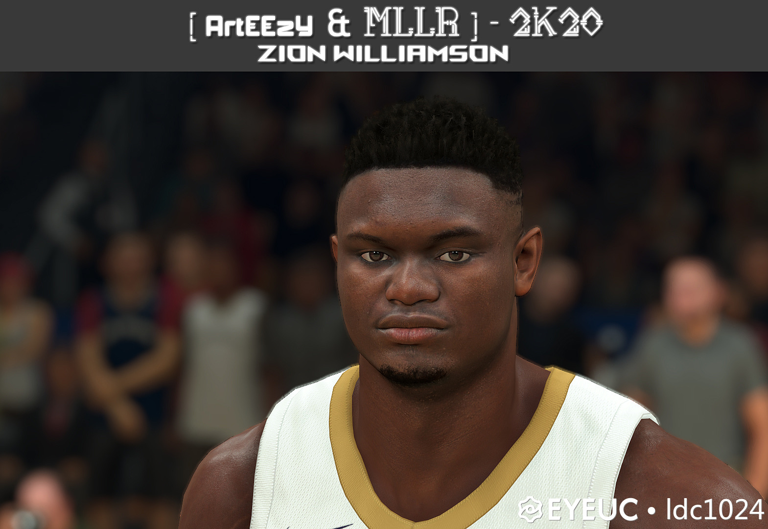 Zion Williamson HD Cyberface By Arteezy & MLLR [FOR 2K20]
