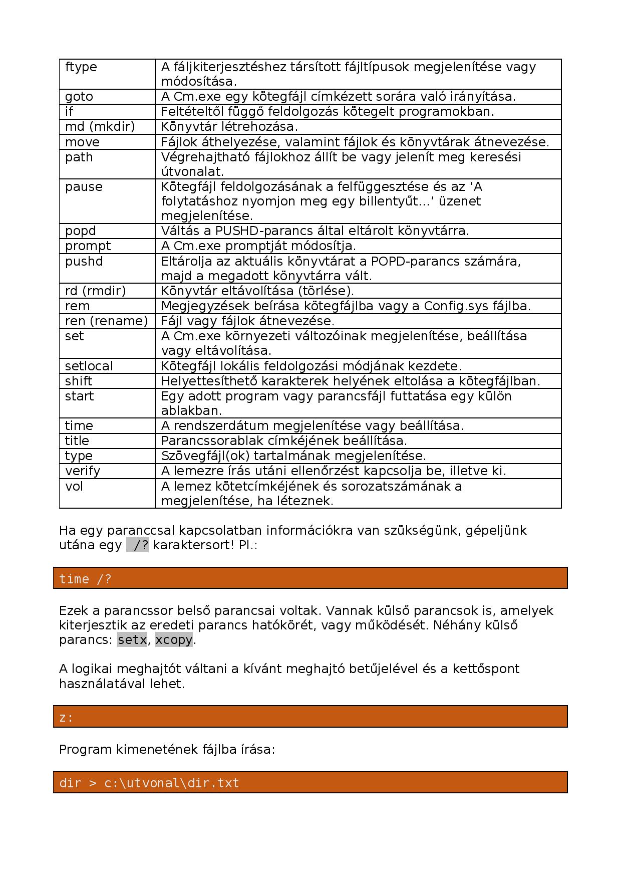 Szabó László István az informatika tudományok tanára: Windows belső ...