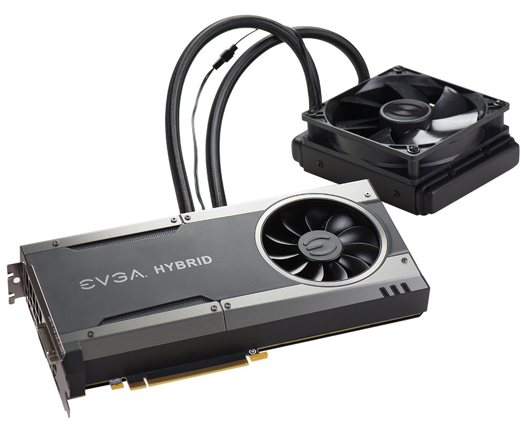 EVGA Launches Liquid Cooled GeForce GTX 1080 and 1070 FTW Hybrid