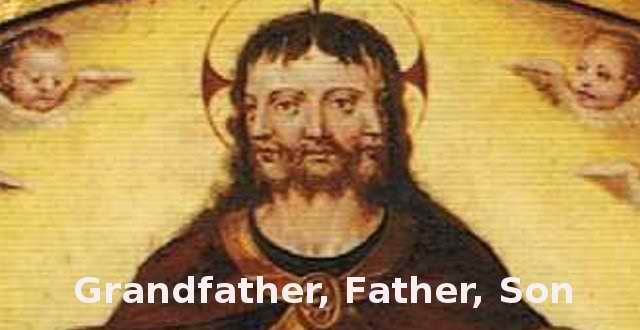 Christian Trinity Three Faces