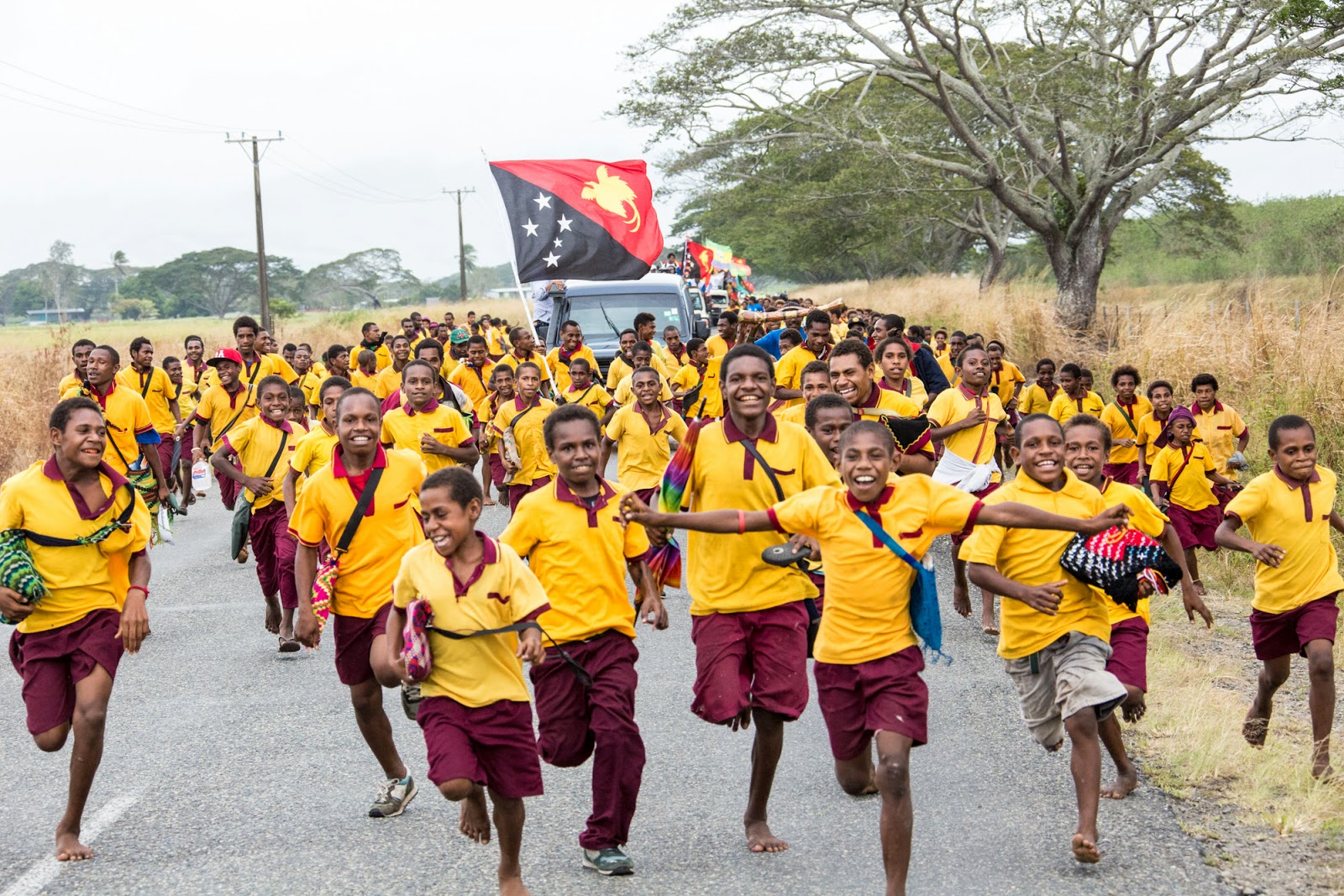 Oil Search Pacific Games Relay in the Markham and Huon Districts ...