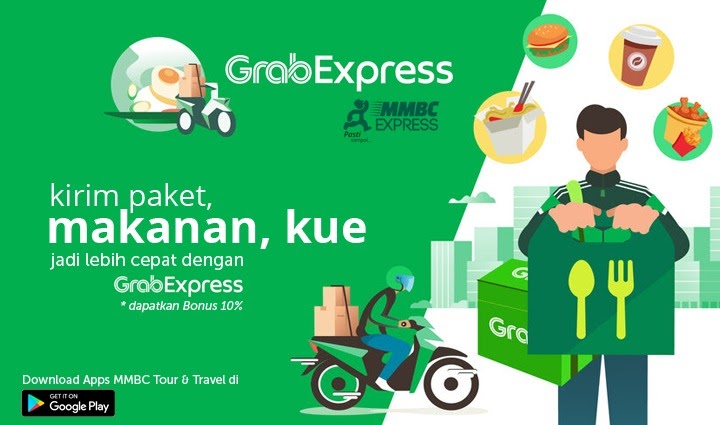 GRAB EXPRESS - Bisnis Agent Travel Profesional dan Sejuta Layanan Expedisi