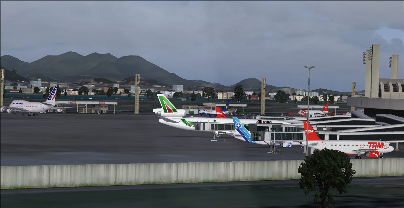 Rafael Flight Simulator: AI Retro Traffic BR 2002