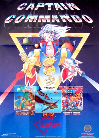 The Videogames Museum: CAPTAIN COMMANDO (ARCADE)