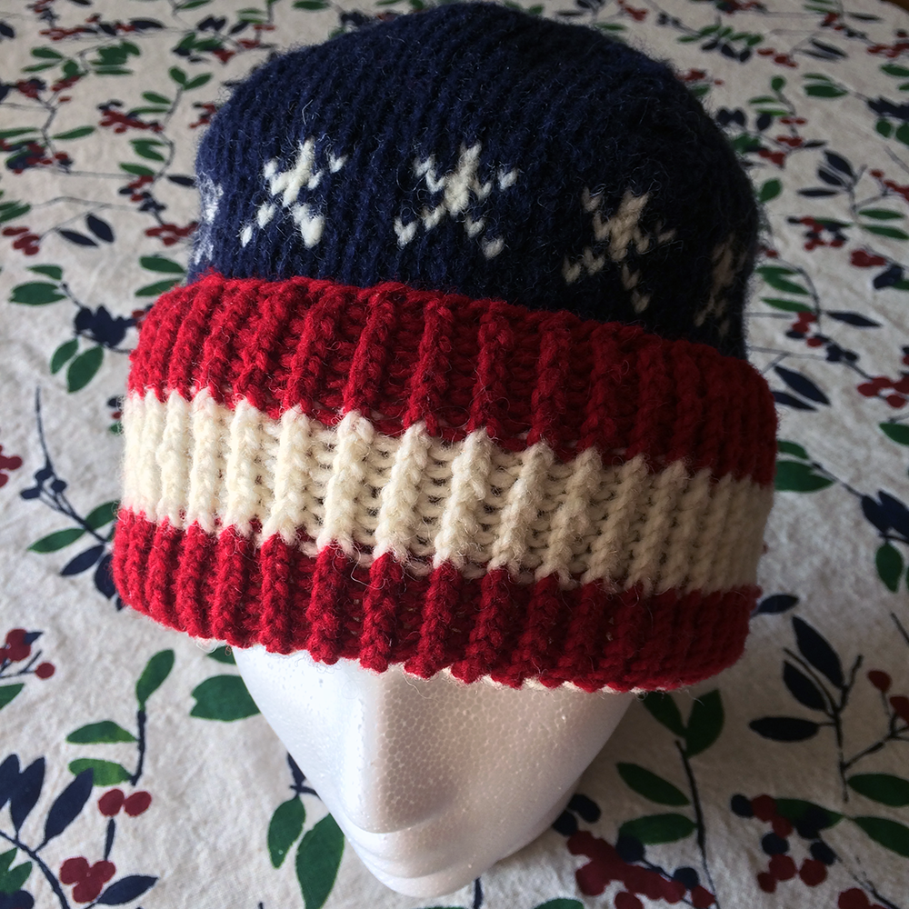 Knit Read Pray: One Nation, Under God Hat Pattern
