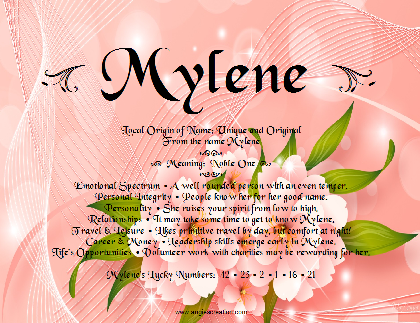 Mylene | Unique Names