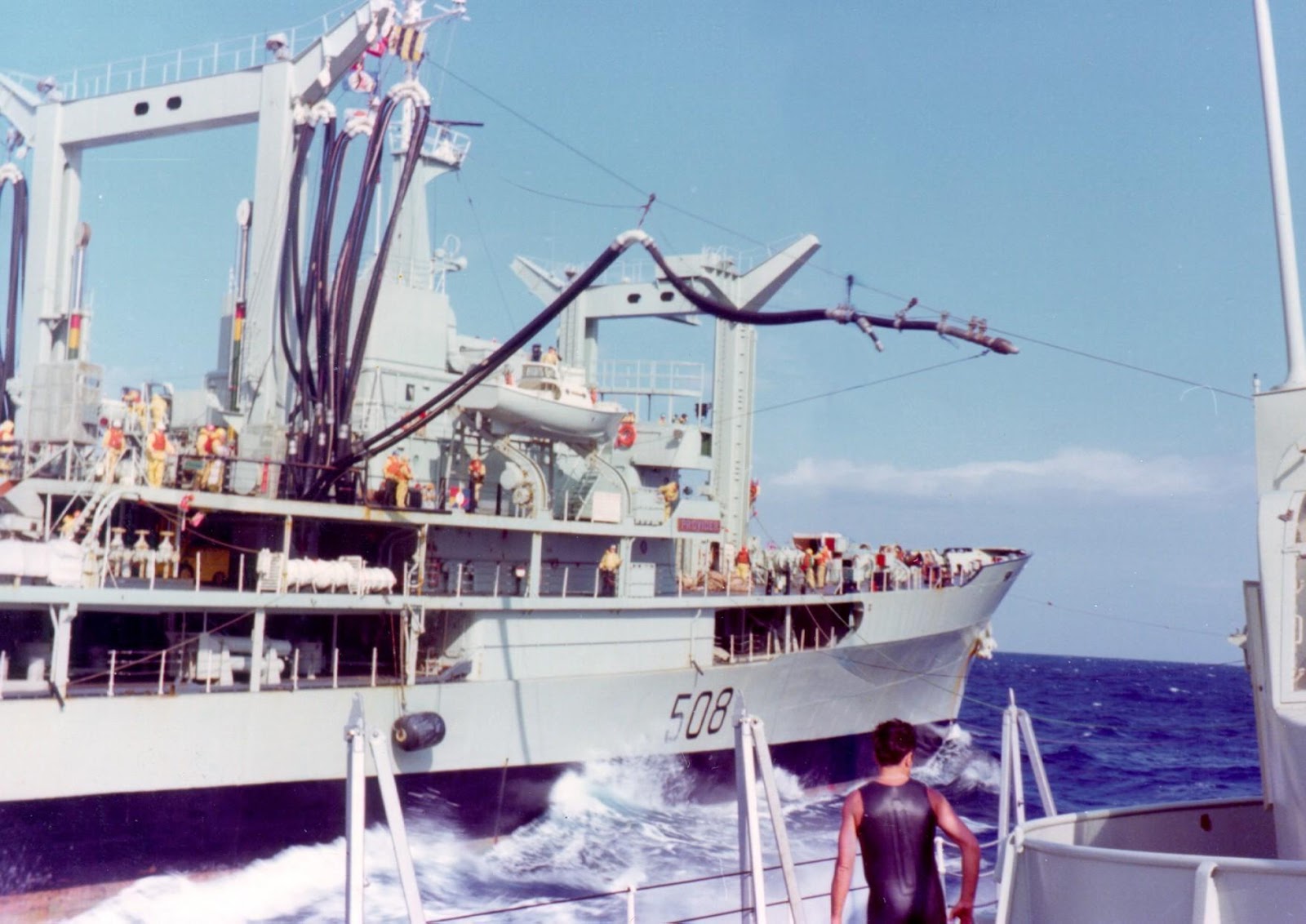 NO-BADGE KILLICK: Refueling at Sea