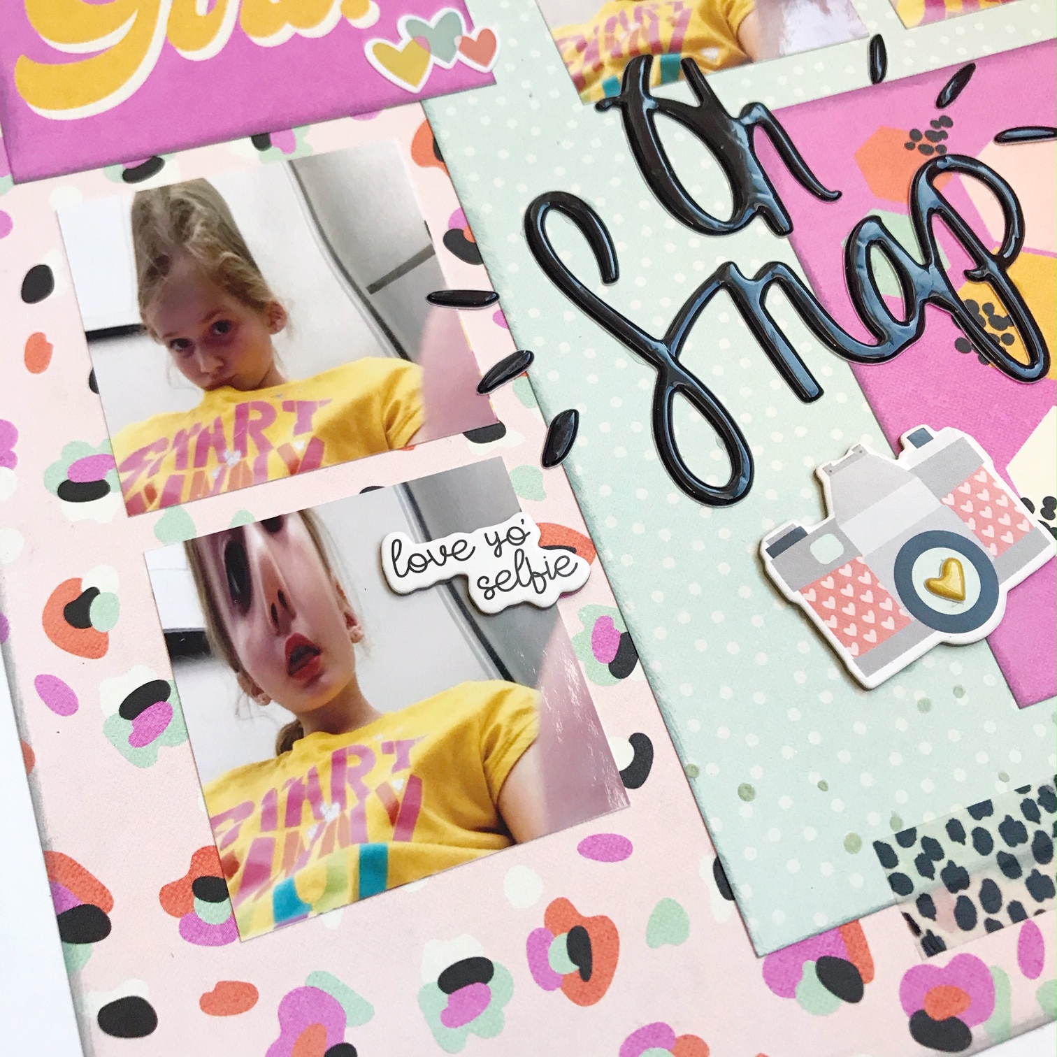Scrap Shotz Snap Shotz: Hey Girl! Kate & Ash Collection Layout & Video