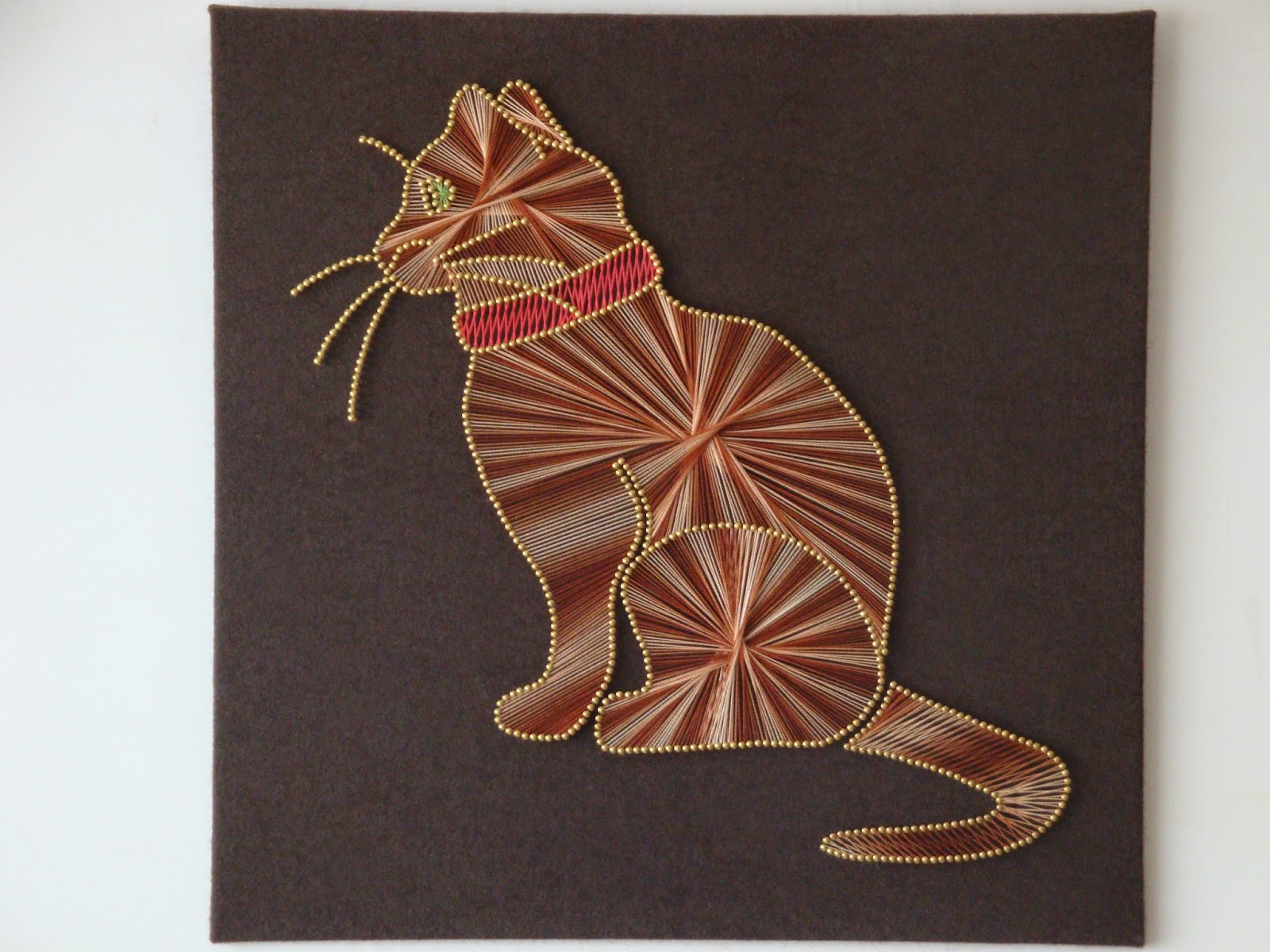 vivre à cossaye: Tableaux en fils tendus