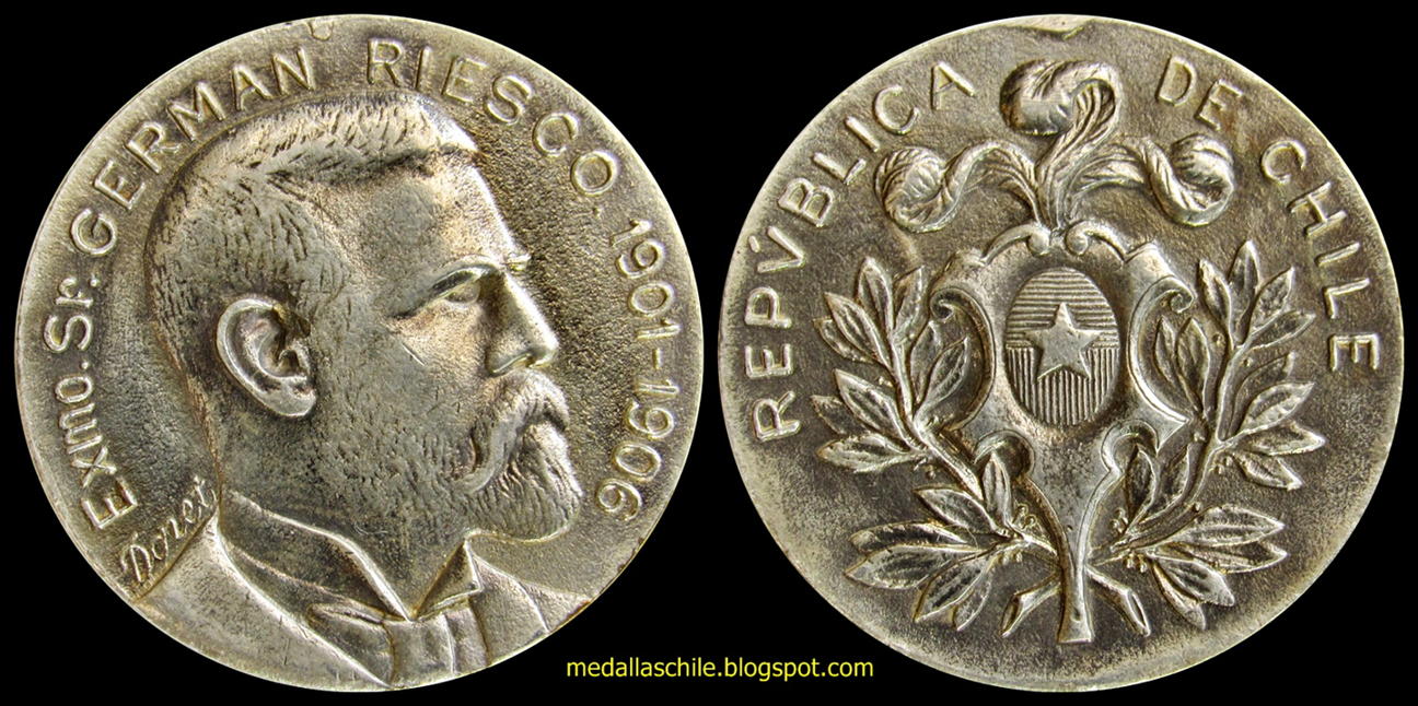Germán Riesco | Medallas Chile