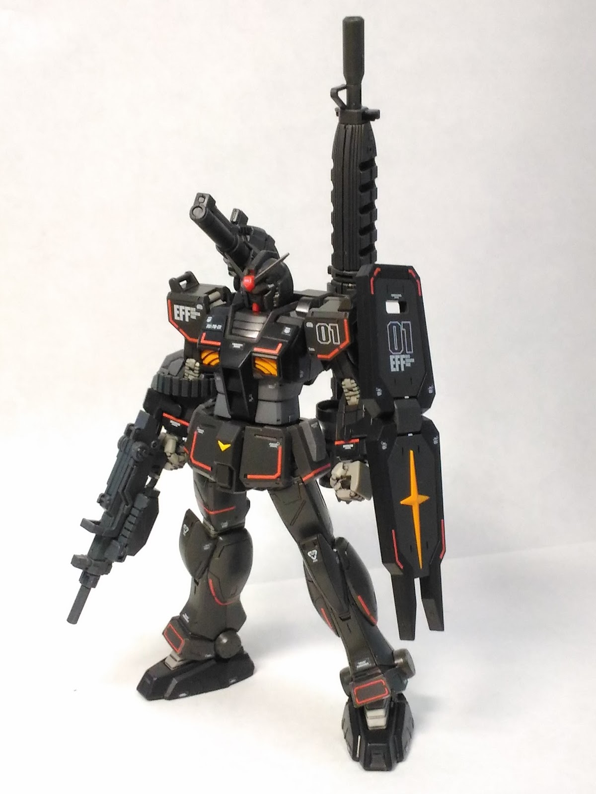 Sketsa Langit: Gunpla #35 - HGGO Gundam FSD + Long-range Beam Rifle ...
