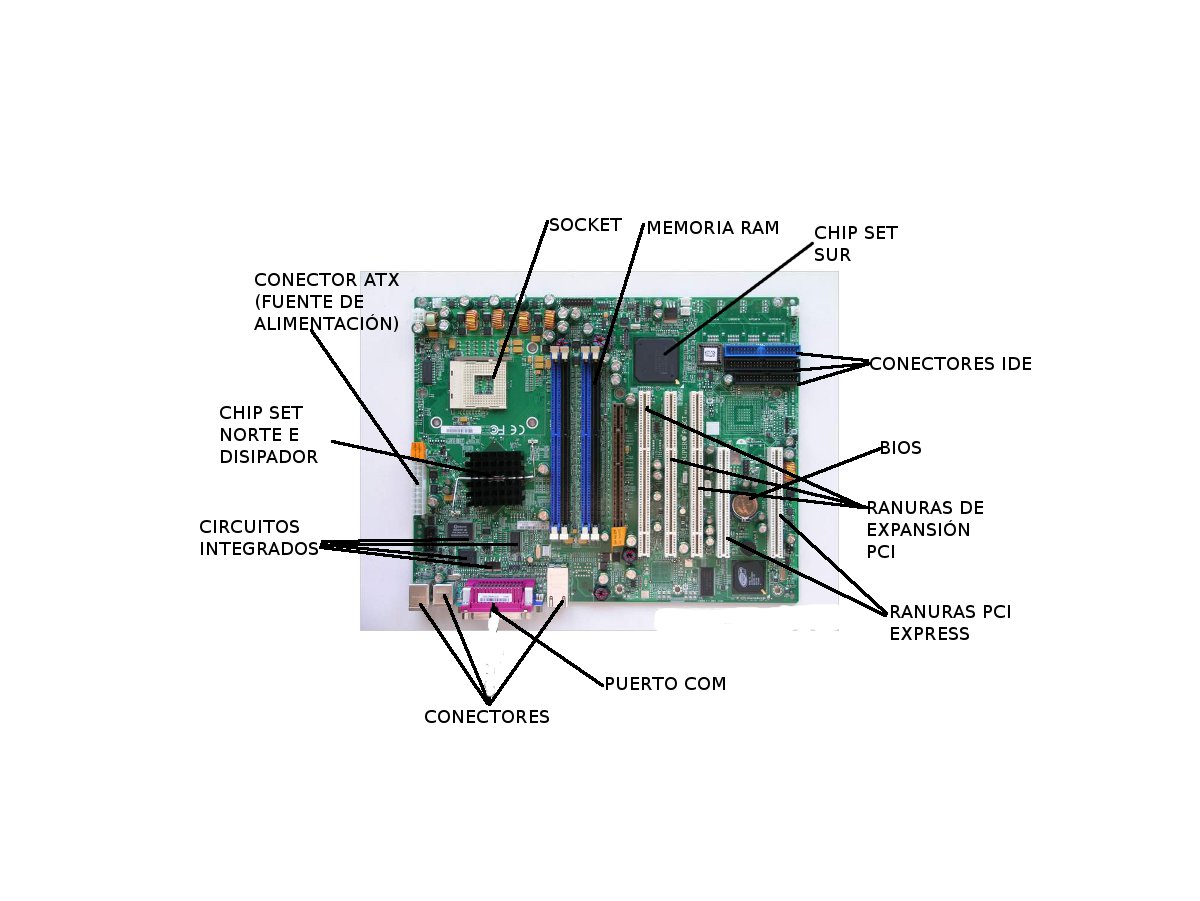 Presentación: Elementos de la placa base