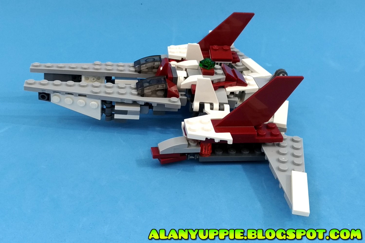 Alanyuppie's LEGO Transformers: Transformer Twinjet from LEGO Creator ...