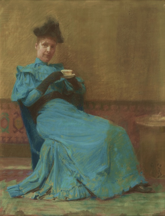 Thomas Pollock ANSHUTZ (1851-1912) | Catherine La Rose ~ The Poet of ...