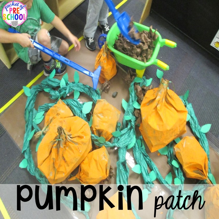 Pumpkin Patch Dramatic Play - Pocket of Preschool