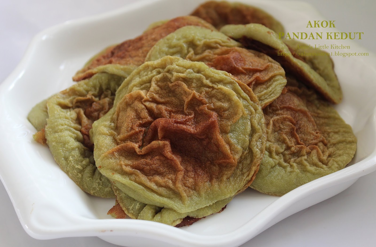 Akok Pandan Kedut - Amie's Little Kitchen